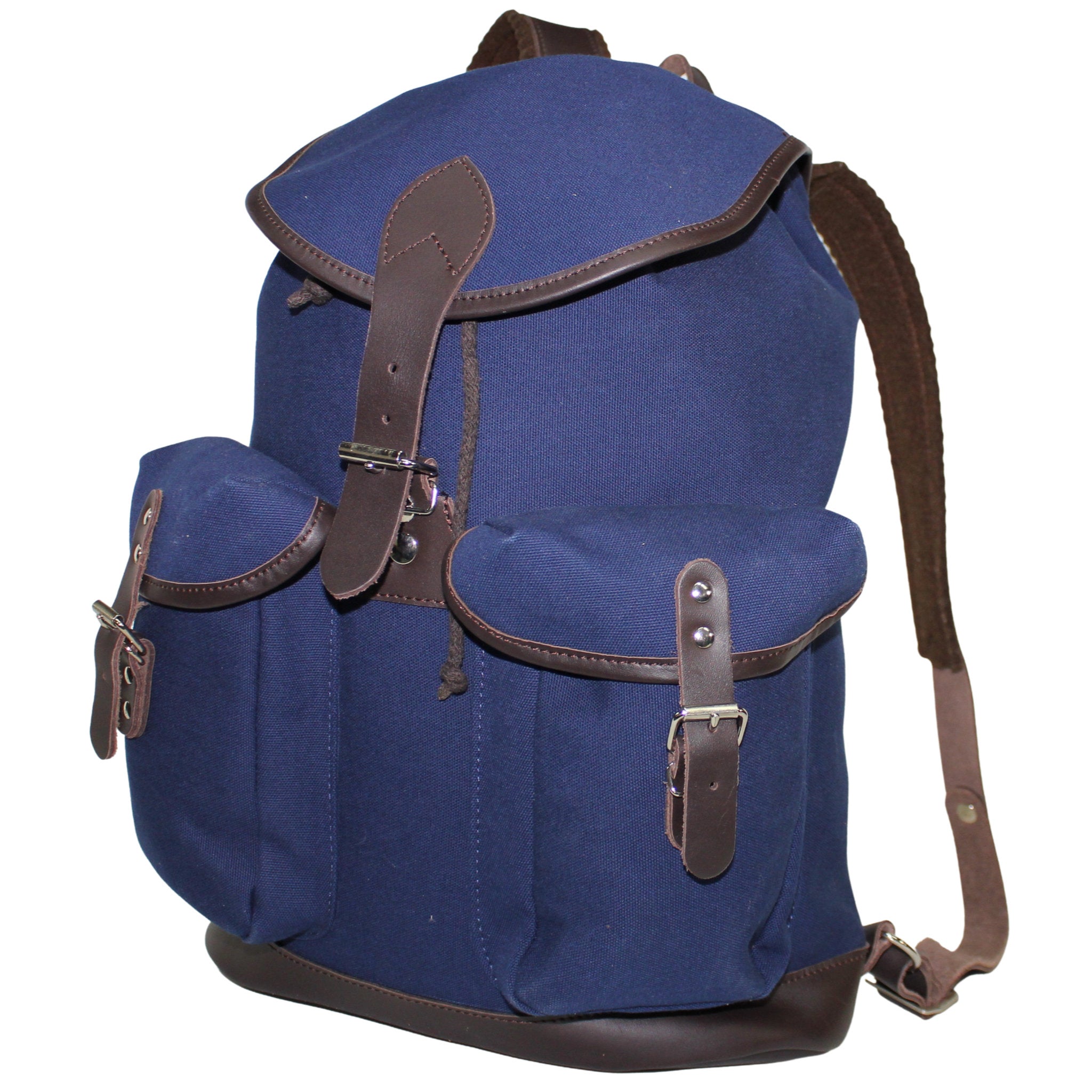 RU135 Wander- und Freizeitrucksack Lederboden 14 L Dunkelblau – essl ...